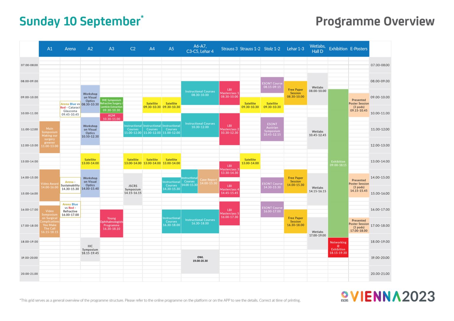 Programme Overview | ESCRS 2023